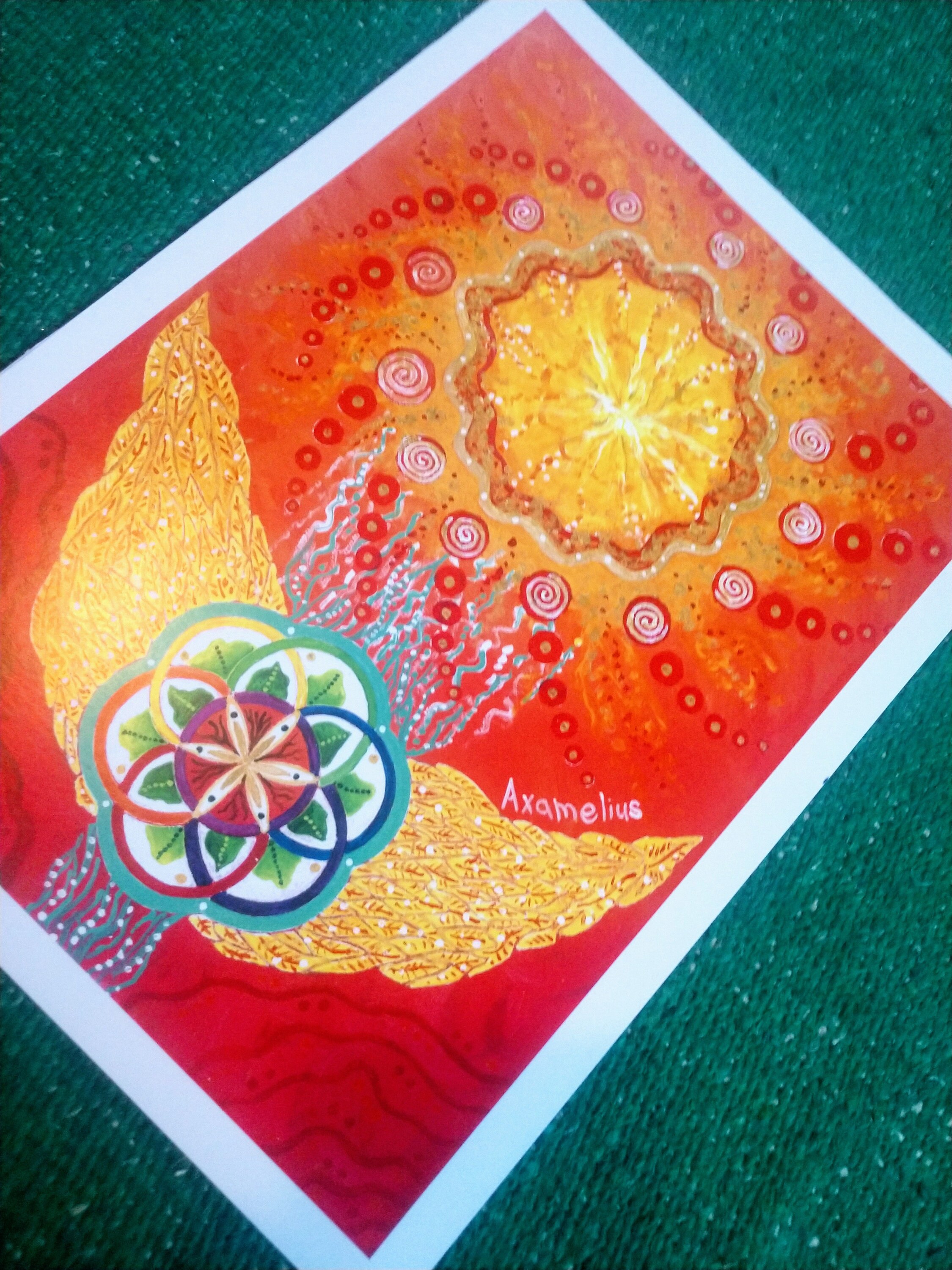 God Sacred Geometry Paper Print - Etsy