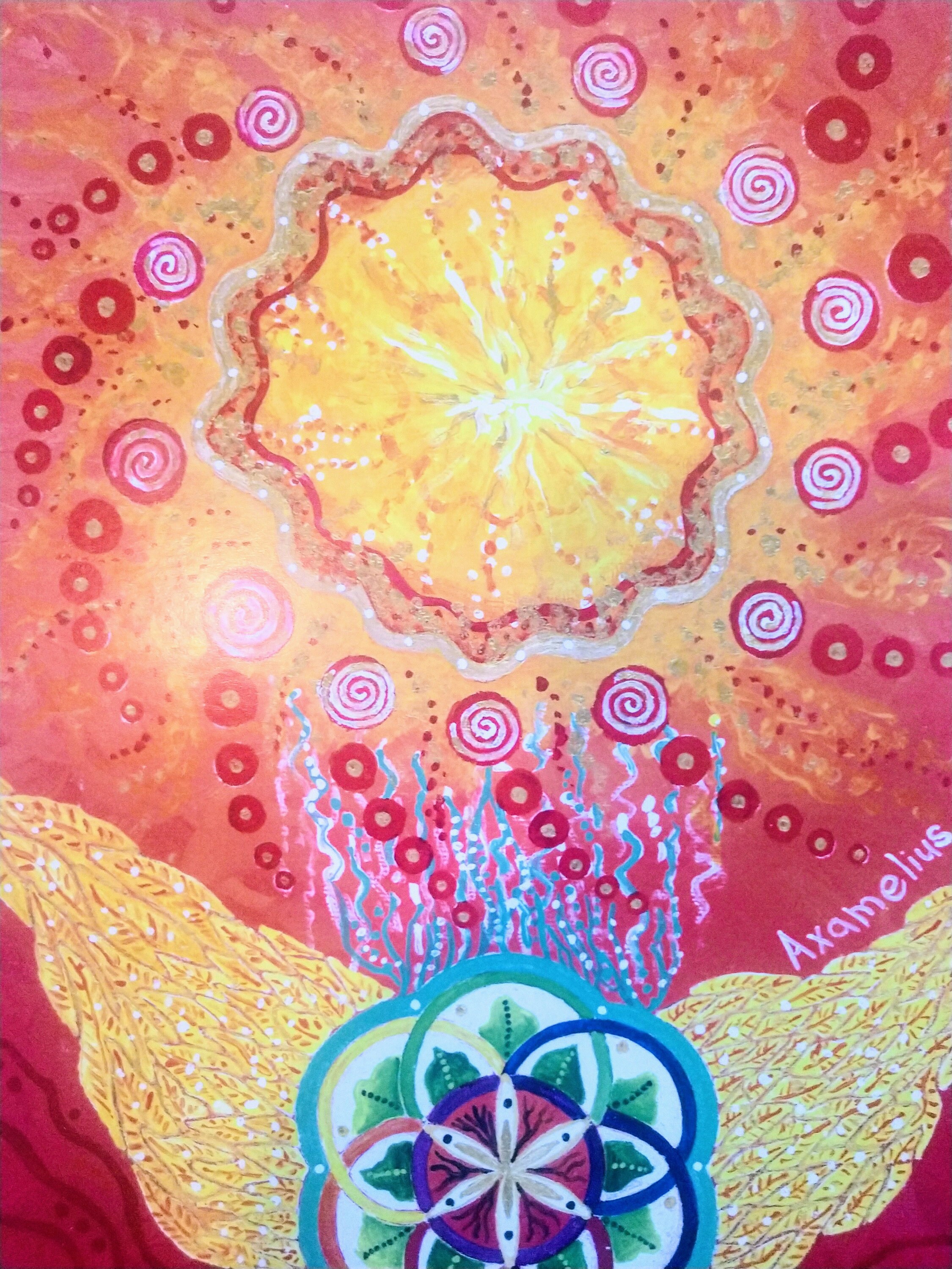 God Sacred Geometry Paper Print - Etsy