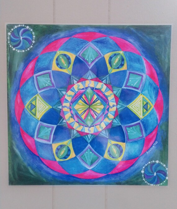 Sacred Geometry Laminated Matt Prints - Etsy