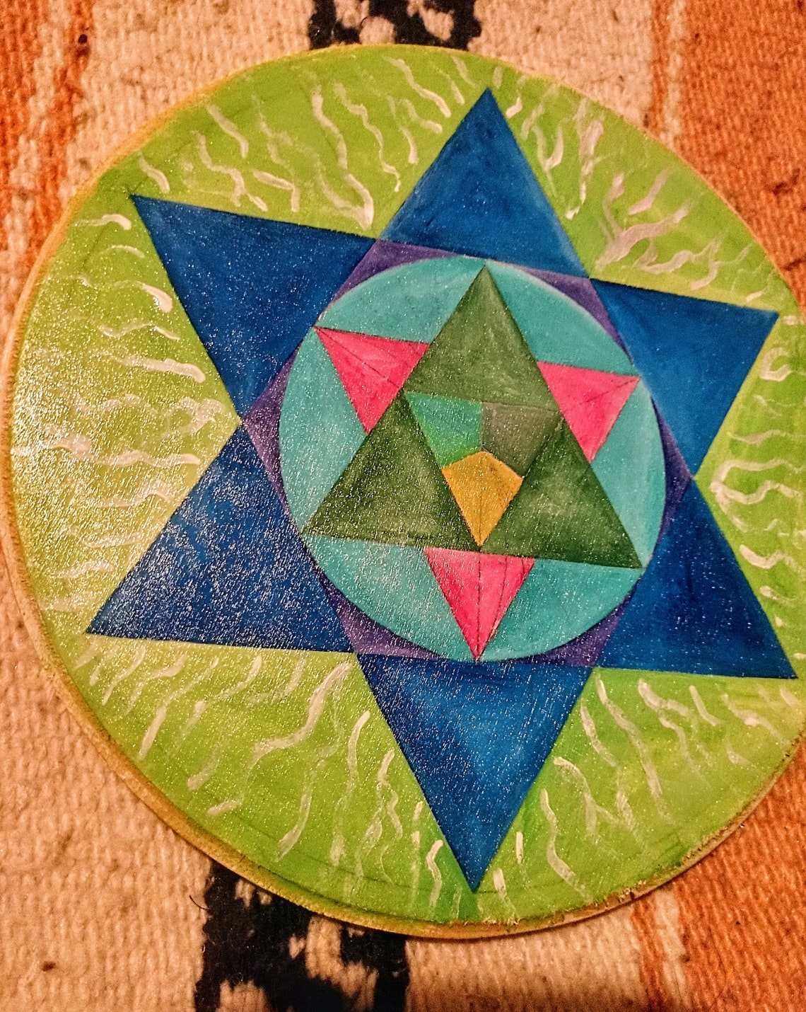 Merkabah Within Star Tetrahedron Merkabah Sacred Geometry | Etsy