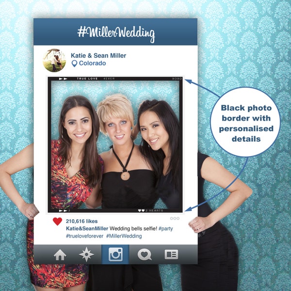 Instagram Photo Frame Prop - Etsy