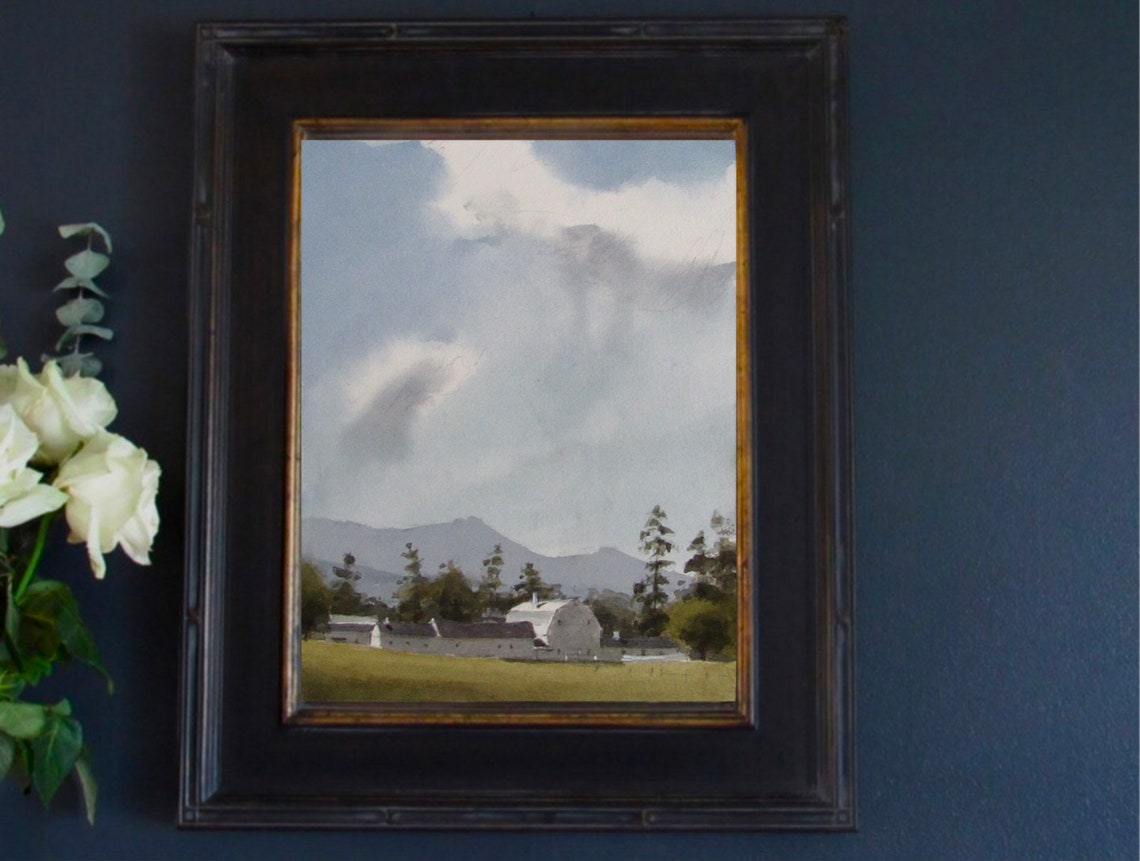 Adirondack Mountains| Asgard Farm Painting| Adirondack Landscape ...