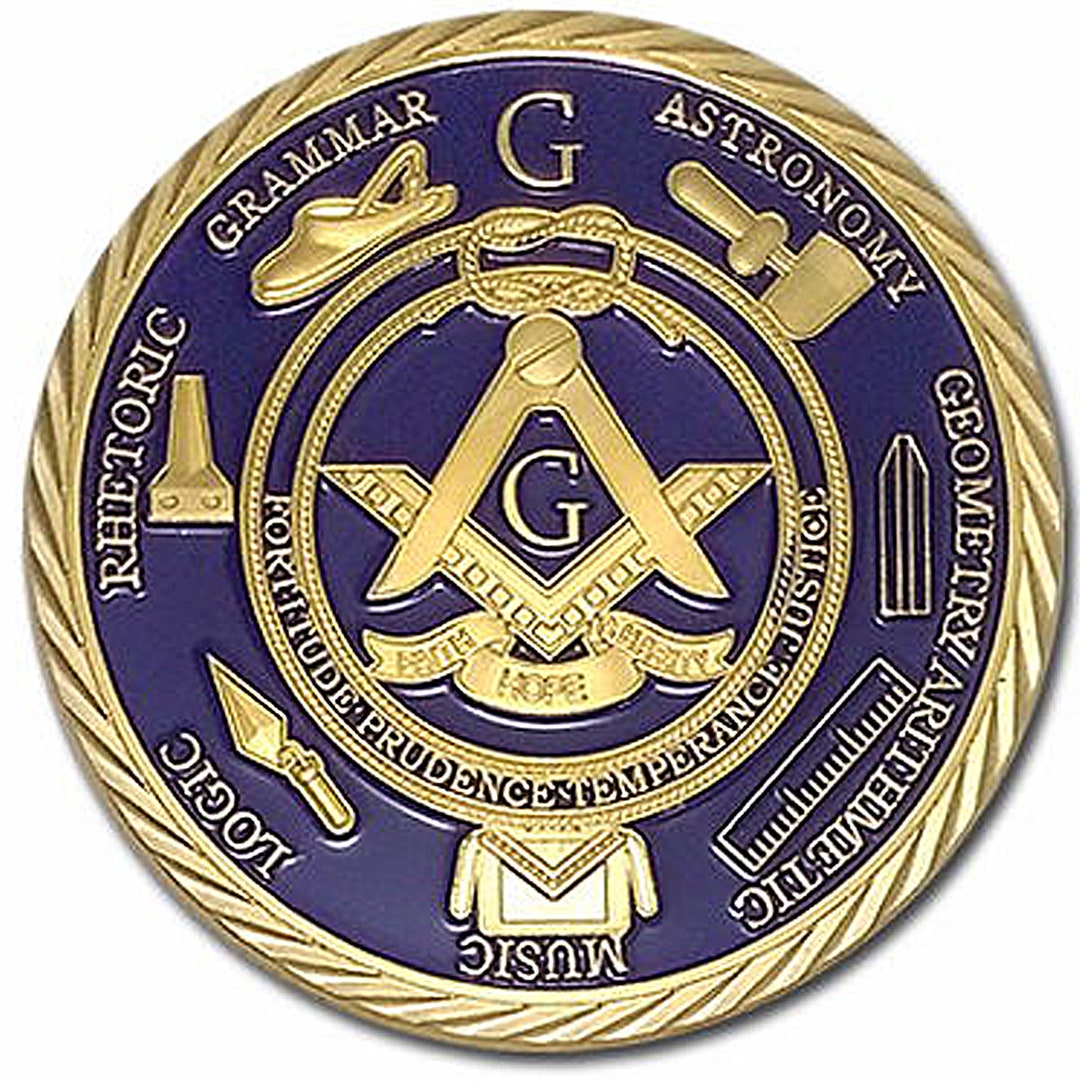 Freemason Heads Tails Challenge Coin Art US Seller FAST Shipping! - Etsy