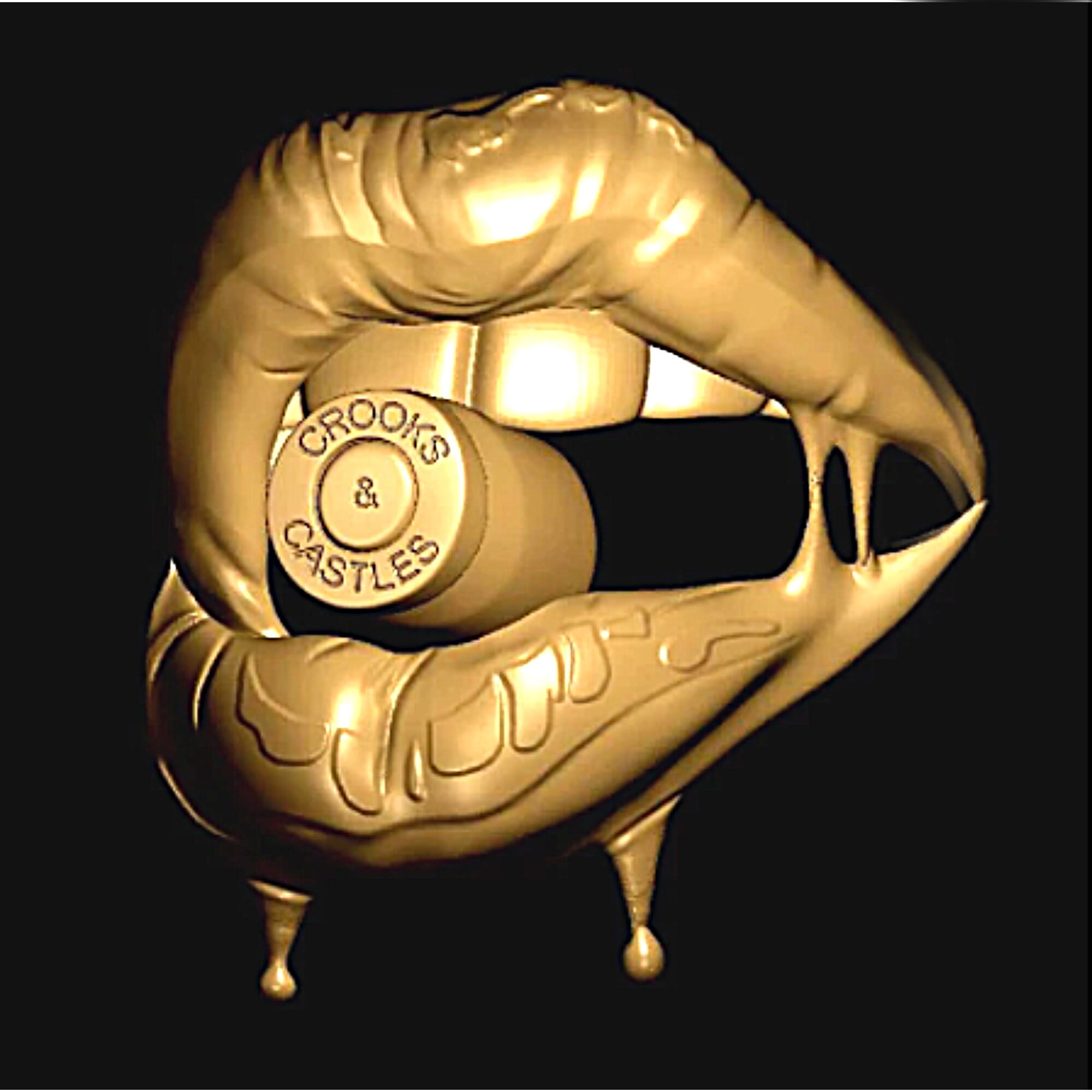 Mancave Lip Service Sexy STL 3D Print File - Etsy