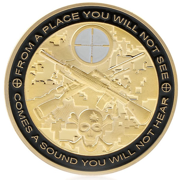 Sniper Challenge Coin - Etsy
