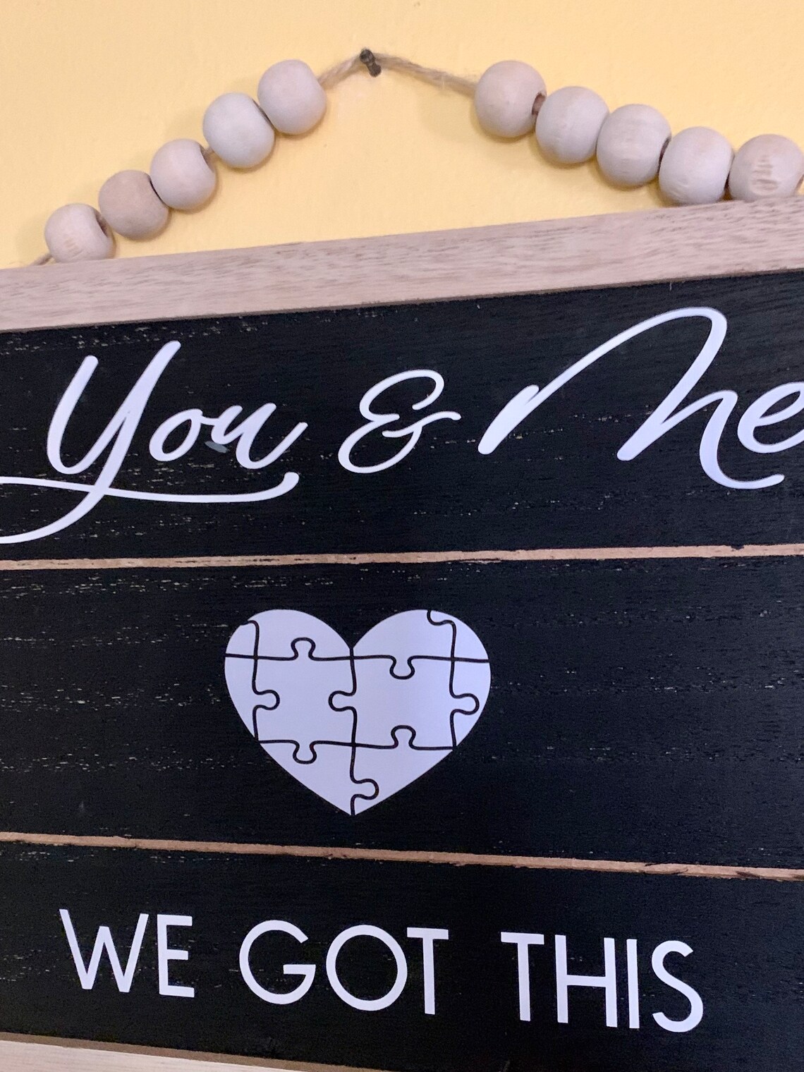 Autism We Got This Sign Wall Sign Wall Decor Wall Sign - Etsy