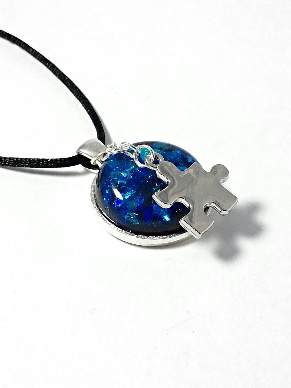 Autism Necklace Autism Awareness Jewelry Autism Mom Autism - Etsy