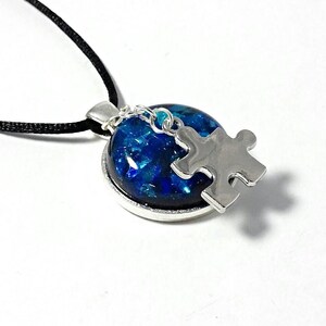 Autism Necklace, Autism Awareness Jewelry, Autism Mom, Autism Pendant ...