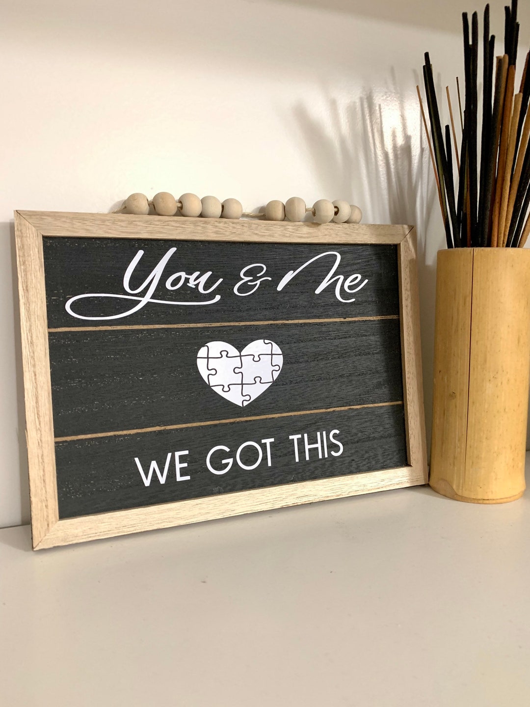 Autism We Got This Sign Wall Sign, Wall Decor, Wall Sign, Autism Home ...
