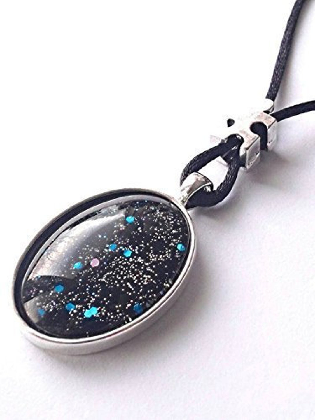 Autism Necklace, Galaxy Necklace, Autism Jewelry, Puzzle Piece Bead ...