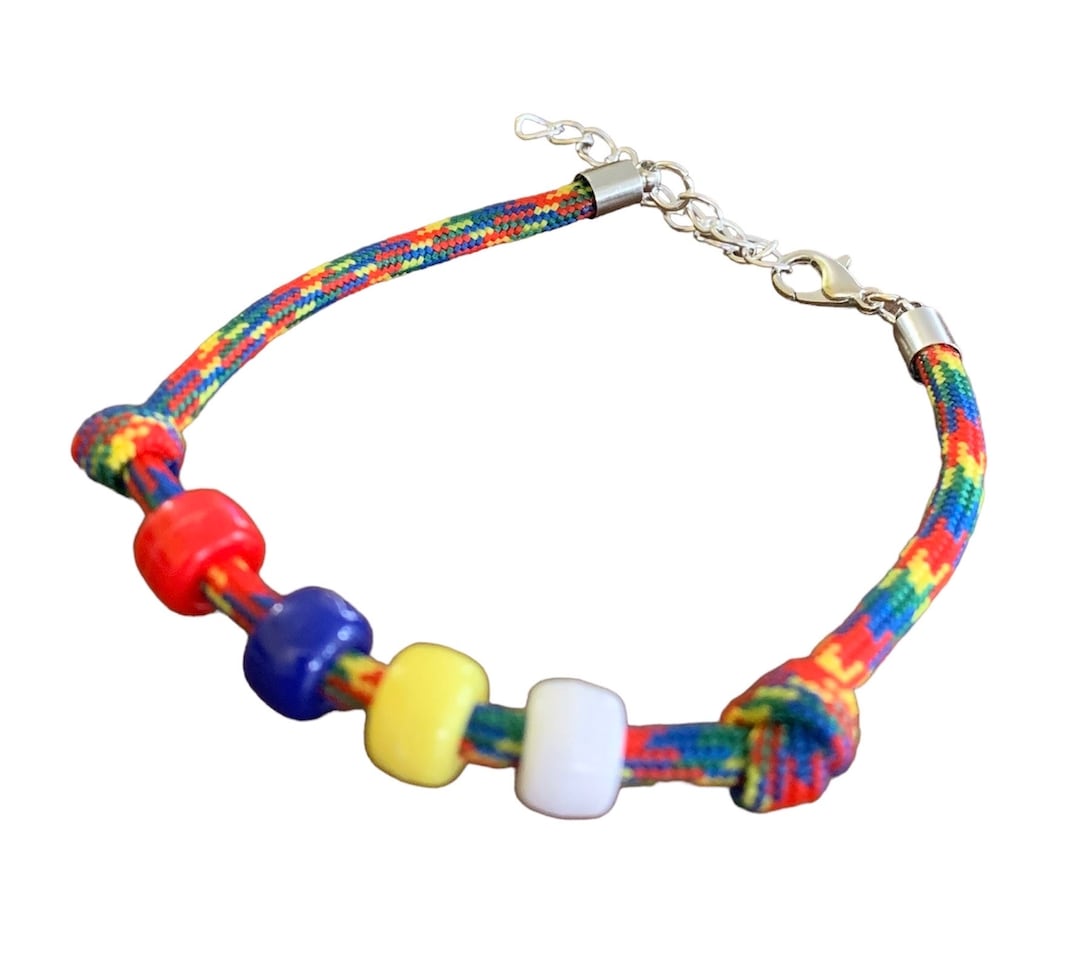 Autism Fidget Bracelet – Adjustable, Multi-colored Sensory Bracelet ...