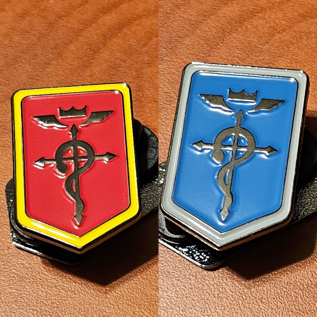 State Alchemist Enamel Pin - Full Metal Alchemist - Etsy