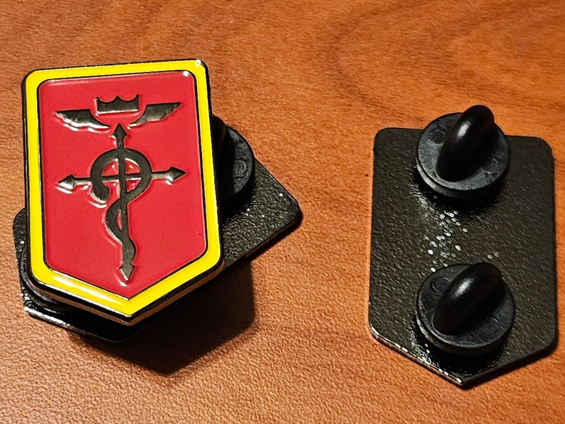 State Alchemist Enamel Pin - Full Metal Alchemist - Etsy