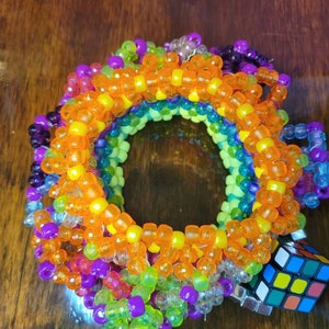 Cubical Epic Cuff - Cubes - Raver Attire - Etsy