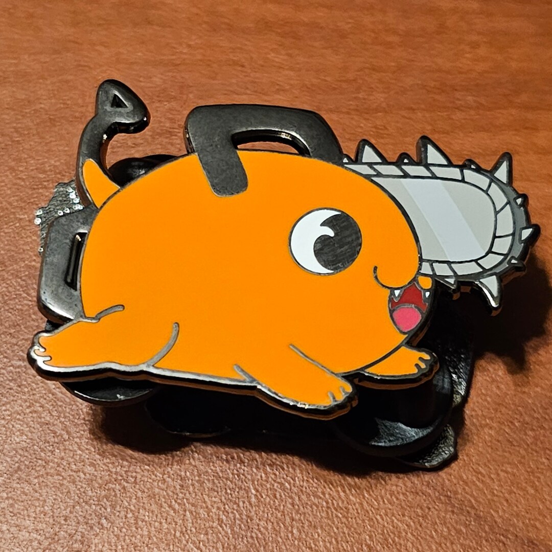 Chainsaw Man - Pochita Enamel Pin - Etsy
