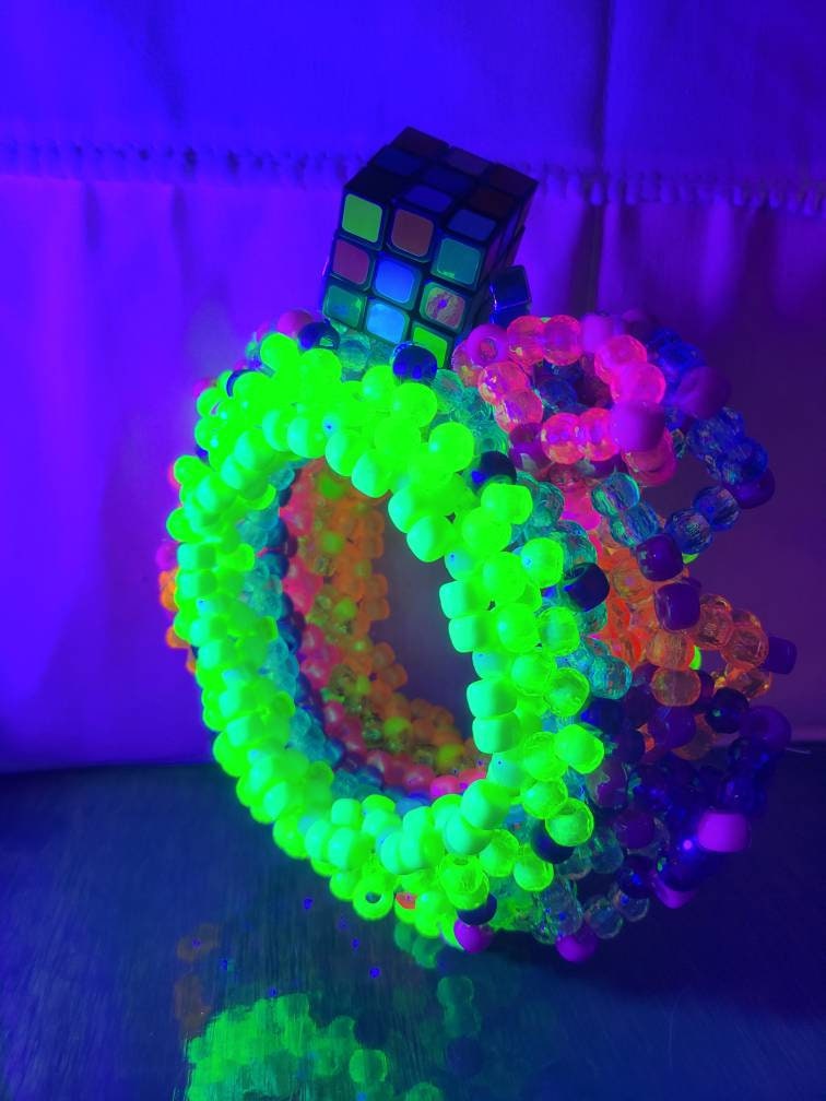 Cubical Epic Cuff - Cubes - Raver Attire - Etsy