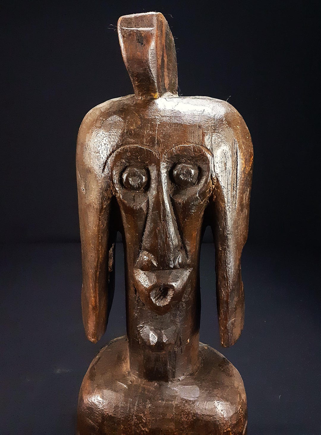 Very Large Mumuye Statue From Nigeria 101 Cm - Etsy
