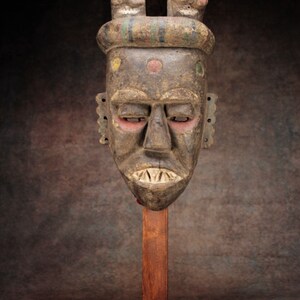 Old African Mask, IDIOK Ethnic Group From Nigeria - Etsy