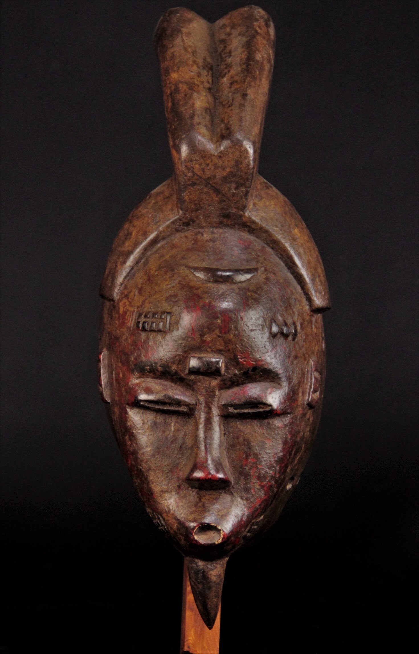 Old African Box Mask, Baoulé Ethnic Group From Côte D'ivoire - Etsy