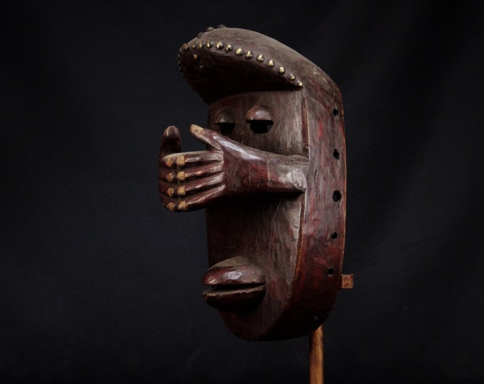 Impressive African Mask, Bété Ethnic Group Guéré From Ivory Coast - Etsy