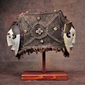 Rare Old African Helm Mask (helmet) Double Face, IGBO Ethnic Group From ...