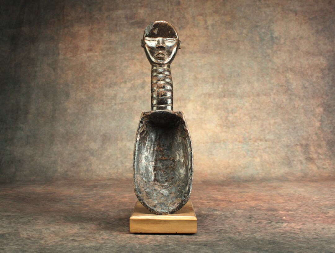 Old Dan Ritual Spoon From Ivory Coast - Etsy