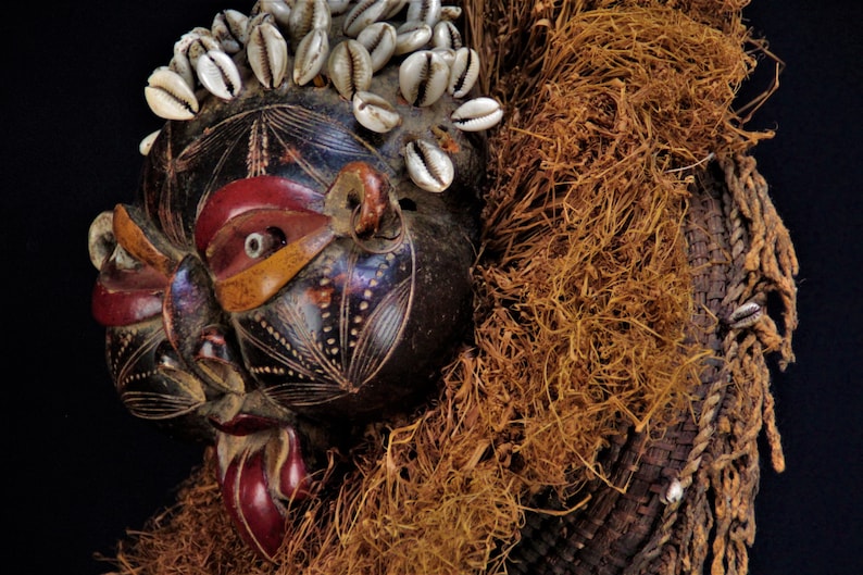 Superb Old African TIKAR Mask From Cameroon - Etsy