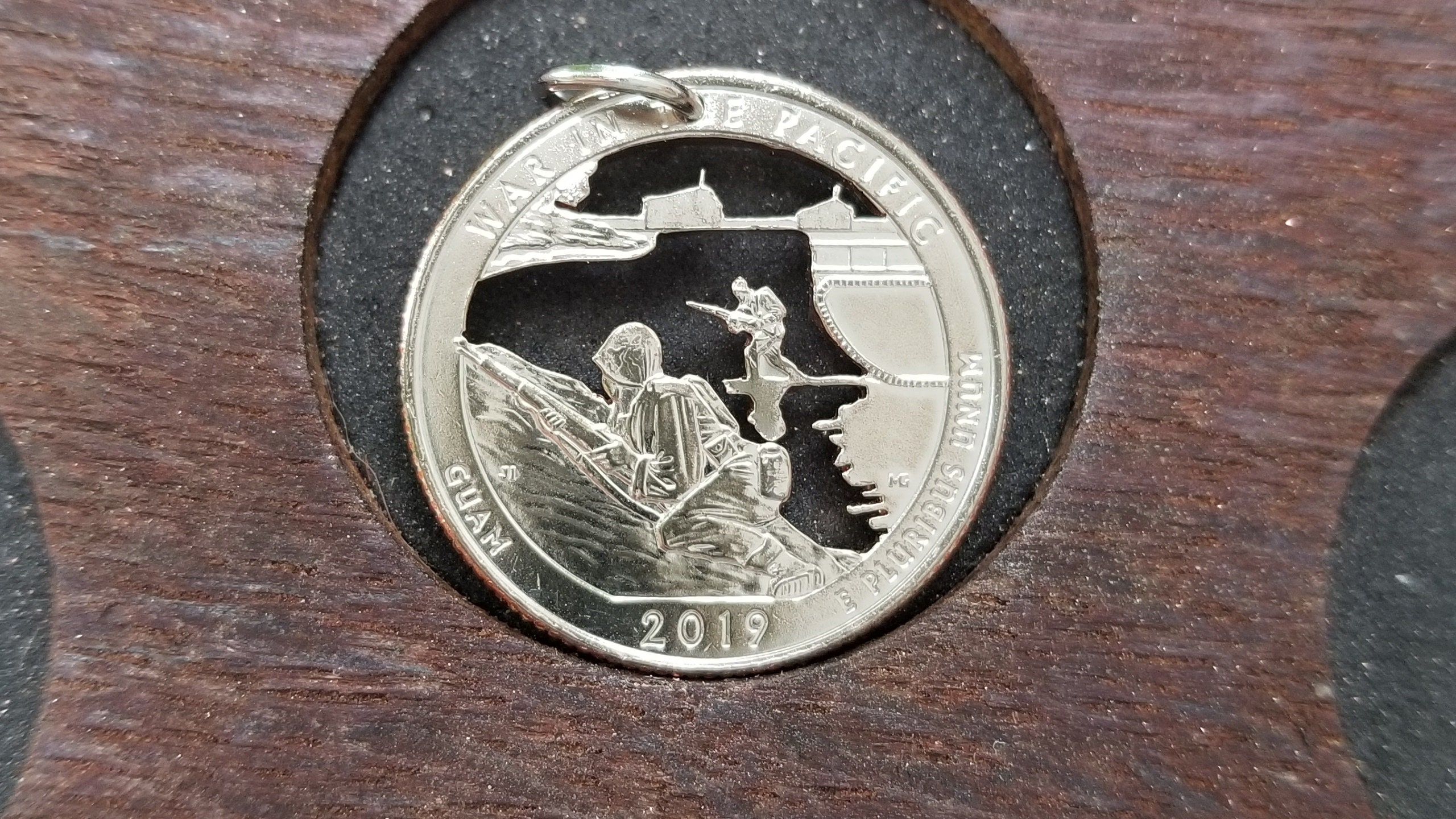 War in the Pacific Pendant War in the Pacific Necklace Guam - Etsy