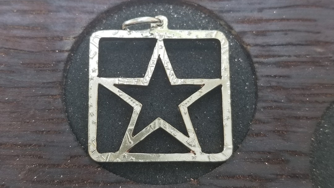 US Army Pendant Army Emblem Pendant US Army Necklace Army Logo Necklace ...