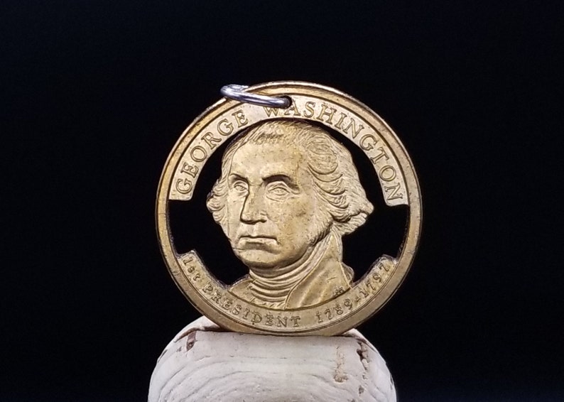 George Washington Pendant George Washington Necklace US - Etsy