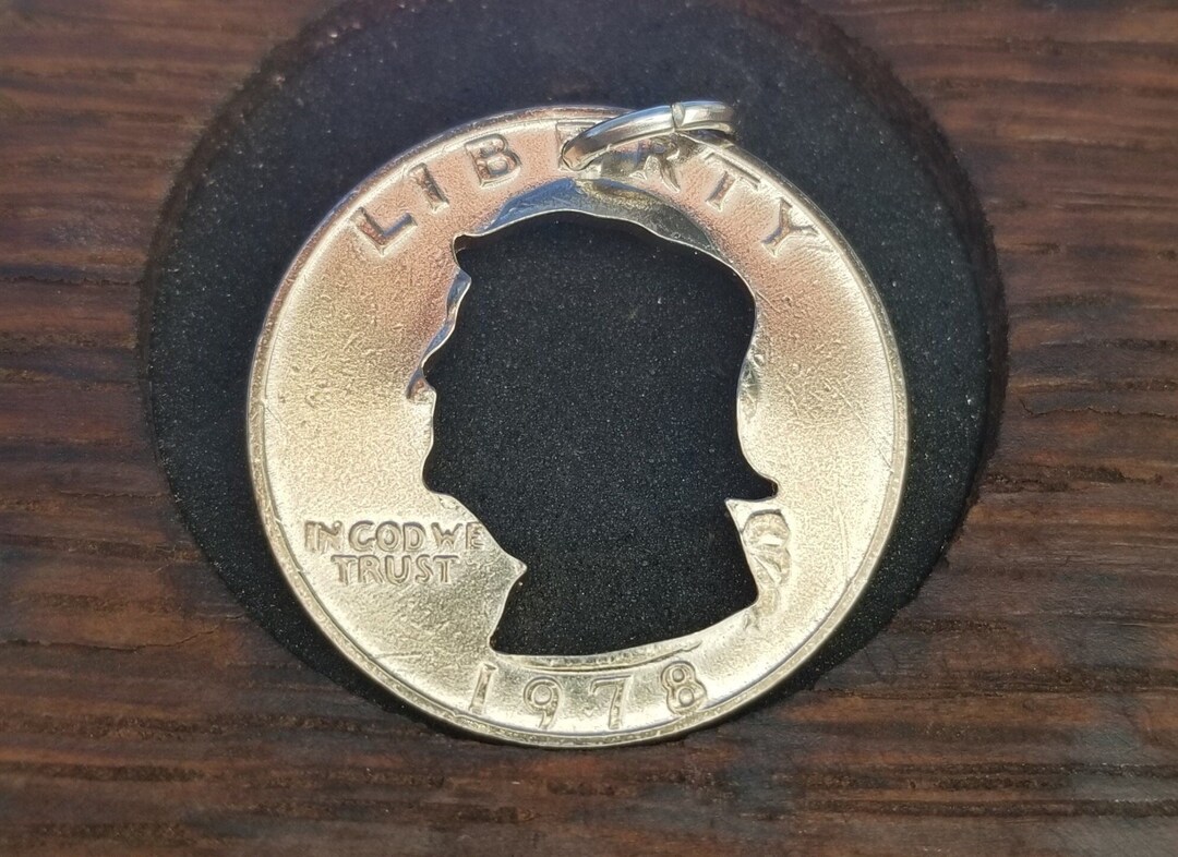 Donald Trump Necklace Made From Coin President Trump Jewelry MAGA ...