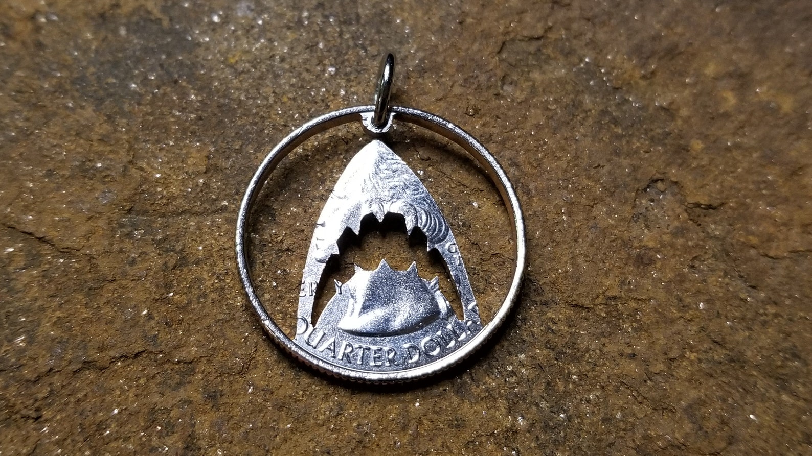 Jaws Pendant Jaws Necklace Shark Pendant Shark Necklace - Etsy