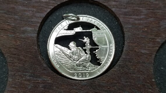 War in the Pacific Pendant War in the Pacific Necklace Guam | Etsy