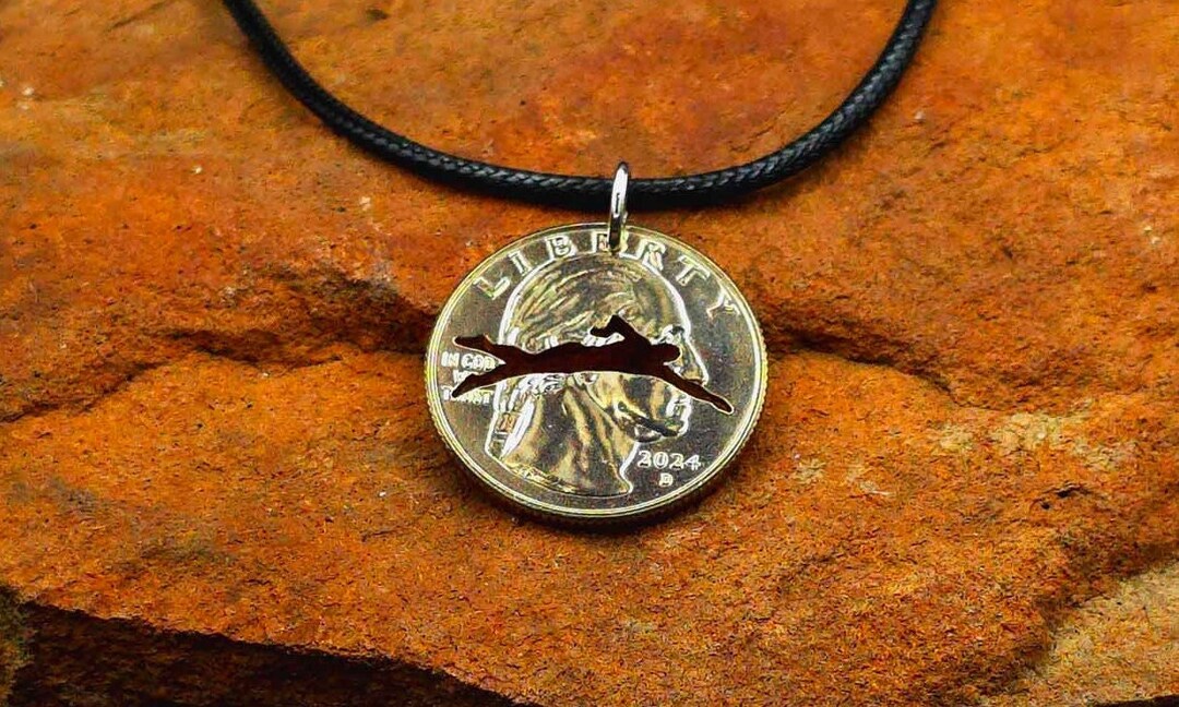 Swimming Pendant Swimmer Pendant Swimming Necklace Swimming Gift for ...