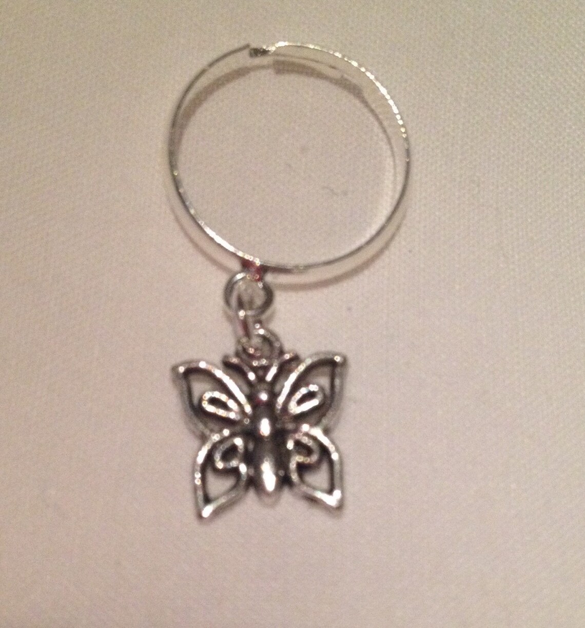 Silver Charm Ring a Dangle Ring Available in Several Charm - Etsy