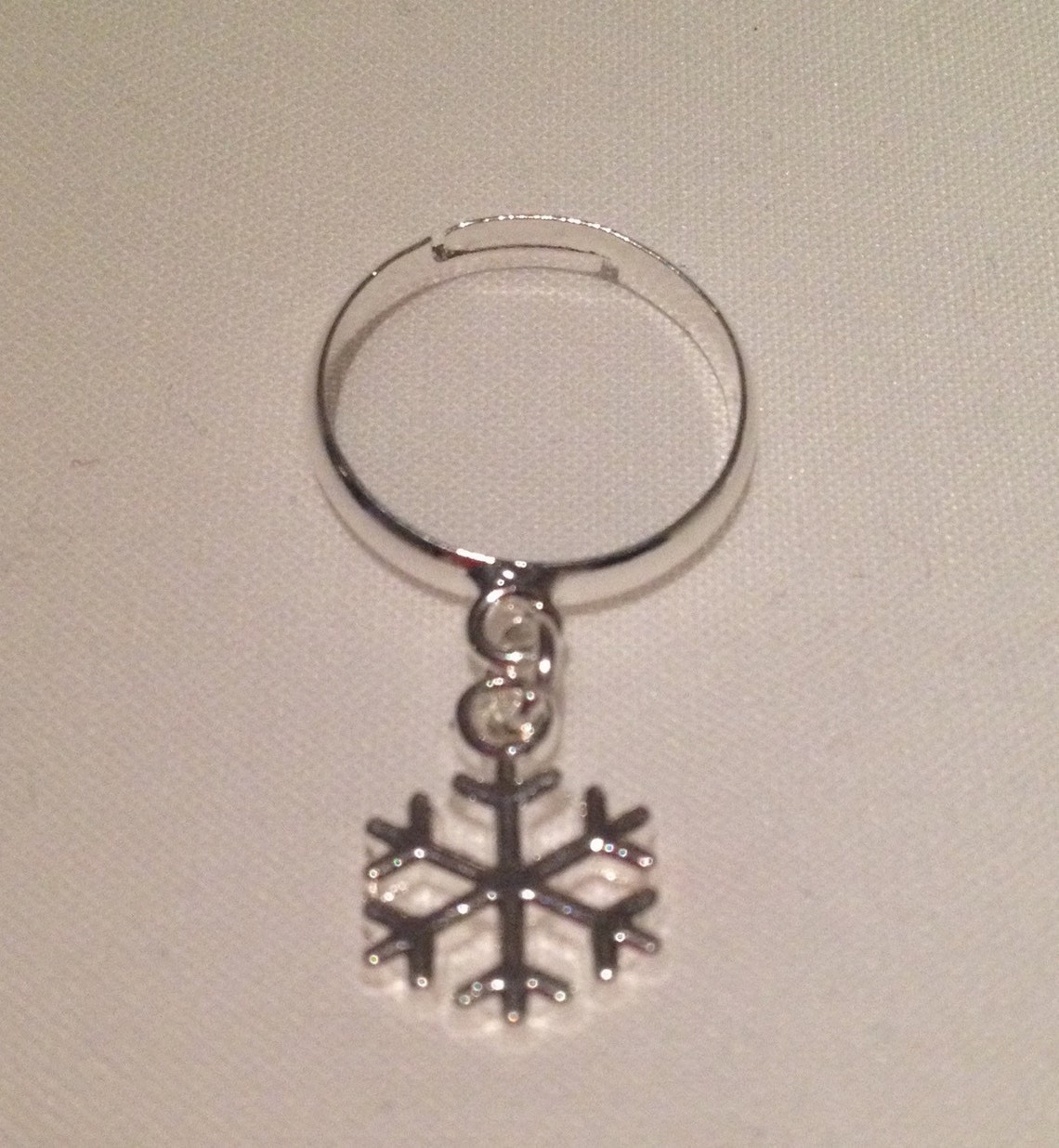 Silver Charm Ring a Dangle Ring Available in Several Charm - Etsy