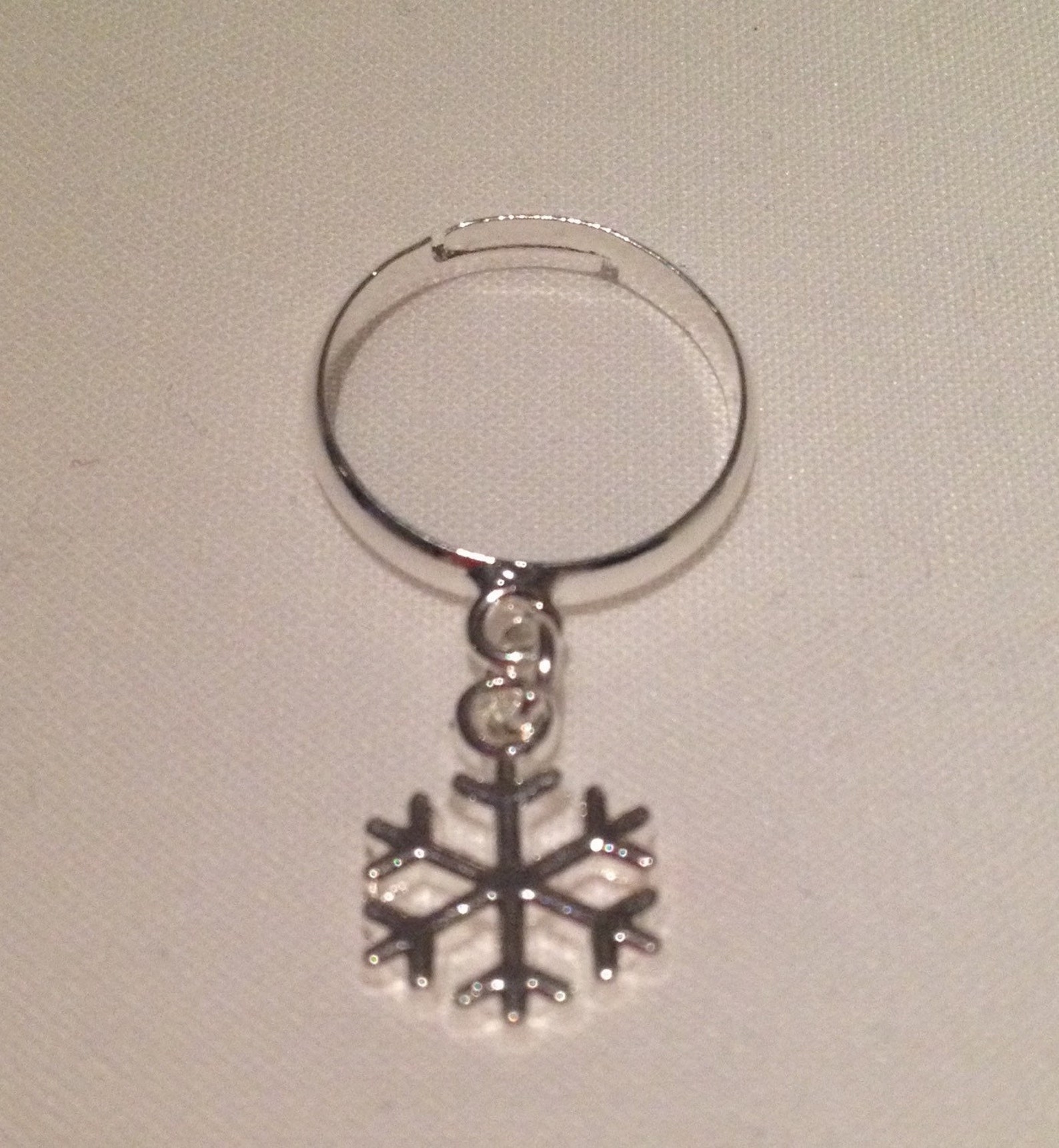 Silver Charm Ring a Dangle Ring Available in Several Charm - Etsy