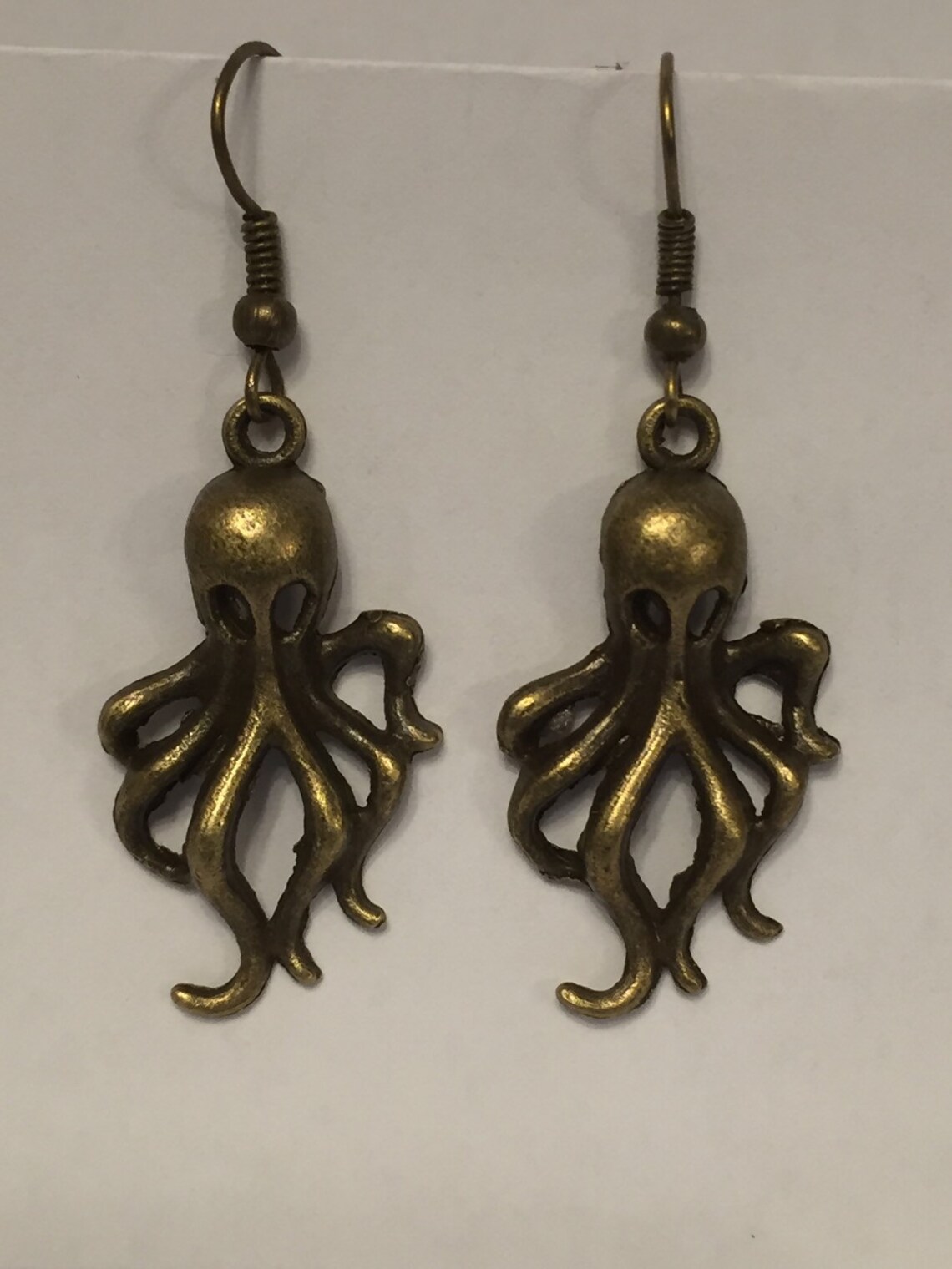 Octopus Earrings steampunk earrings octopus nautical | Etsy