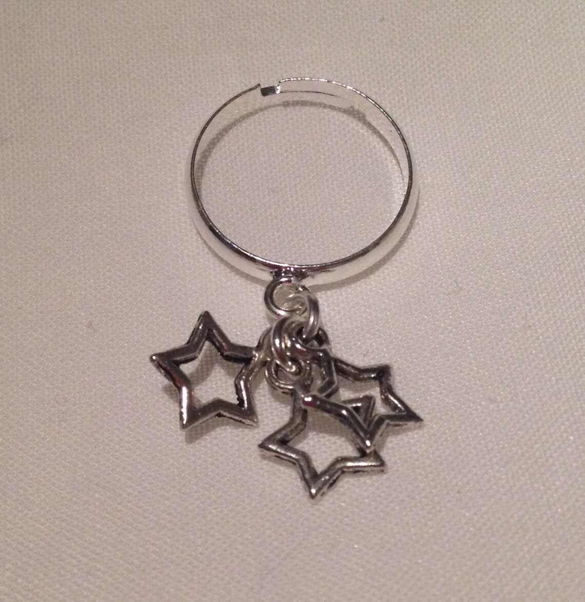 Silver Charm Ring a Dangle Ring Available in Several Charm - Etsy