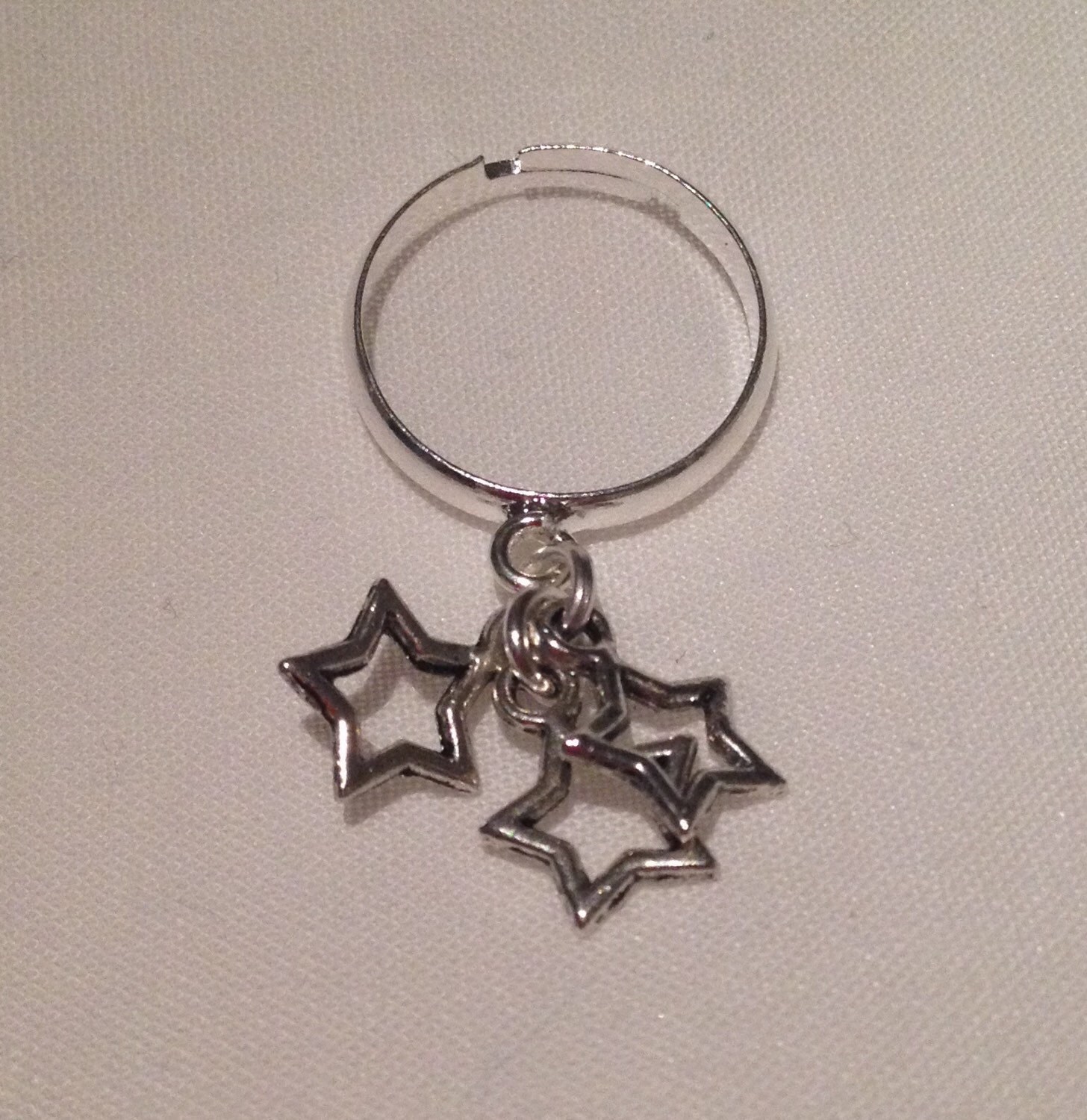 Silver Charm Ring a Dangle Ring Available in Several Charm - Etsy