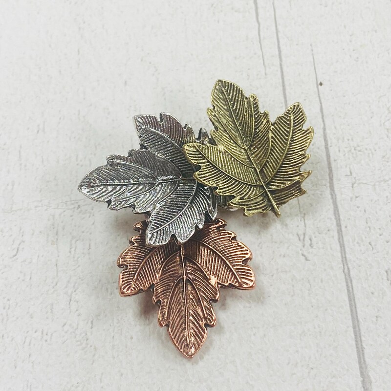 Autumn Leaf Brooch - Etsy