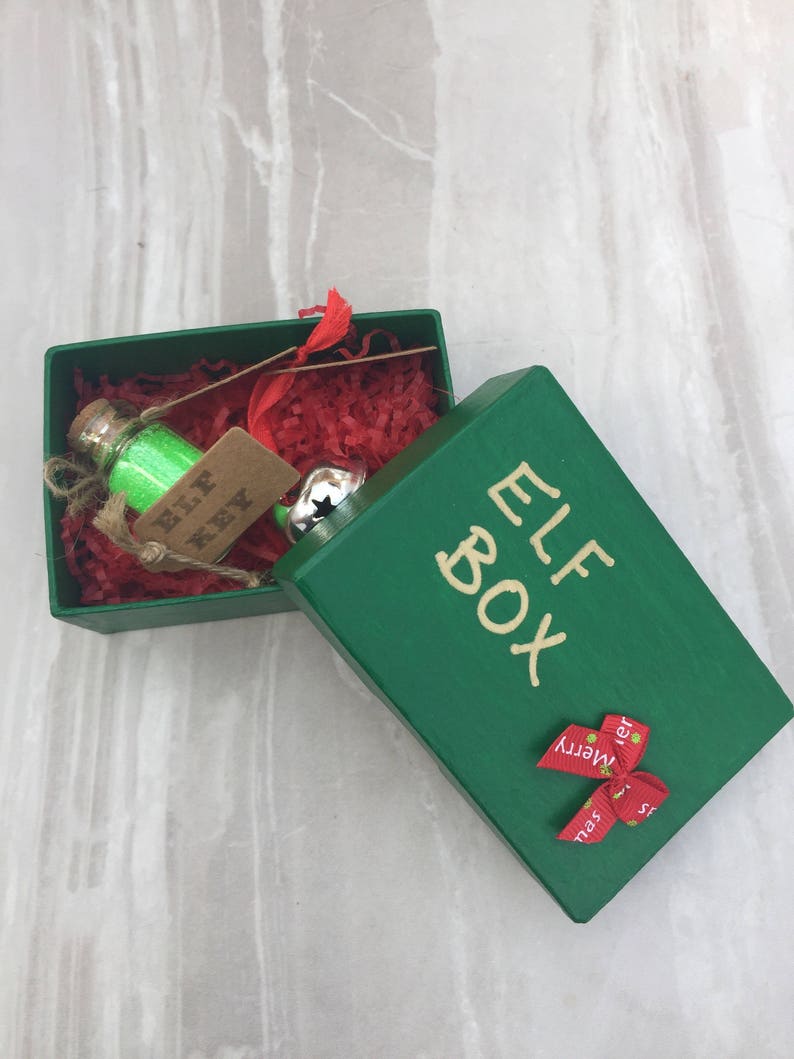 Elf Christmas Eve Box Perfect Accessory for Your Festive Elf | Etsy
