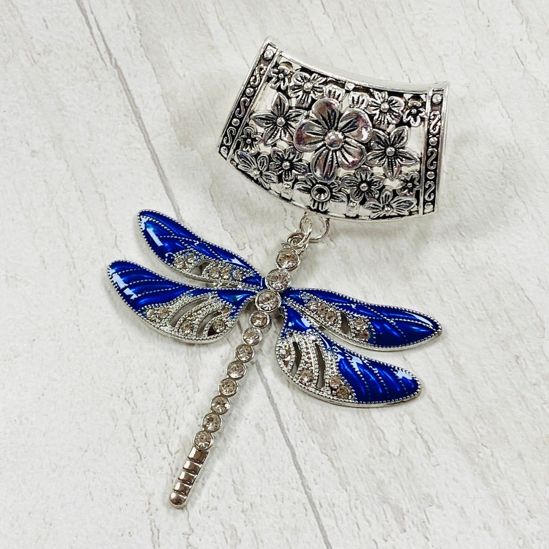 Dragonfly Shawl Pin - Etsy