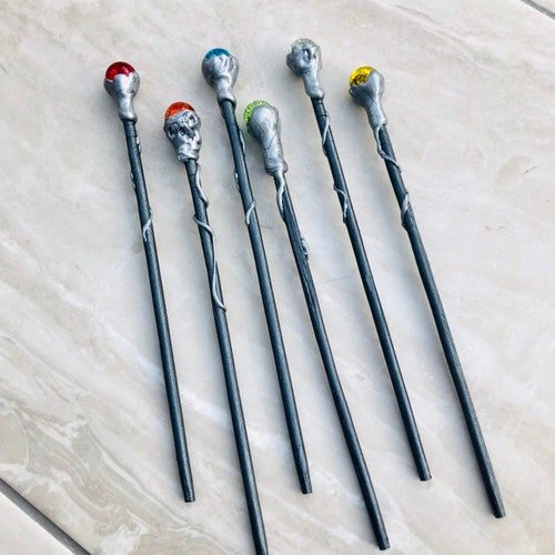 18.5 Inch Frozen Ice Princess Wand Fairy Godmother Wand Magic | Etsy