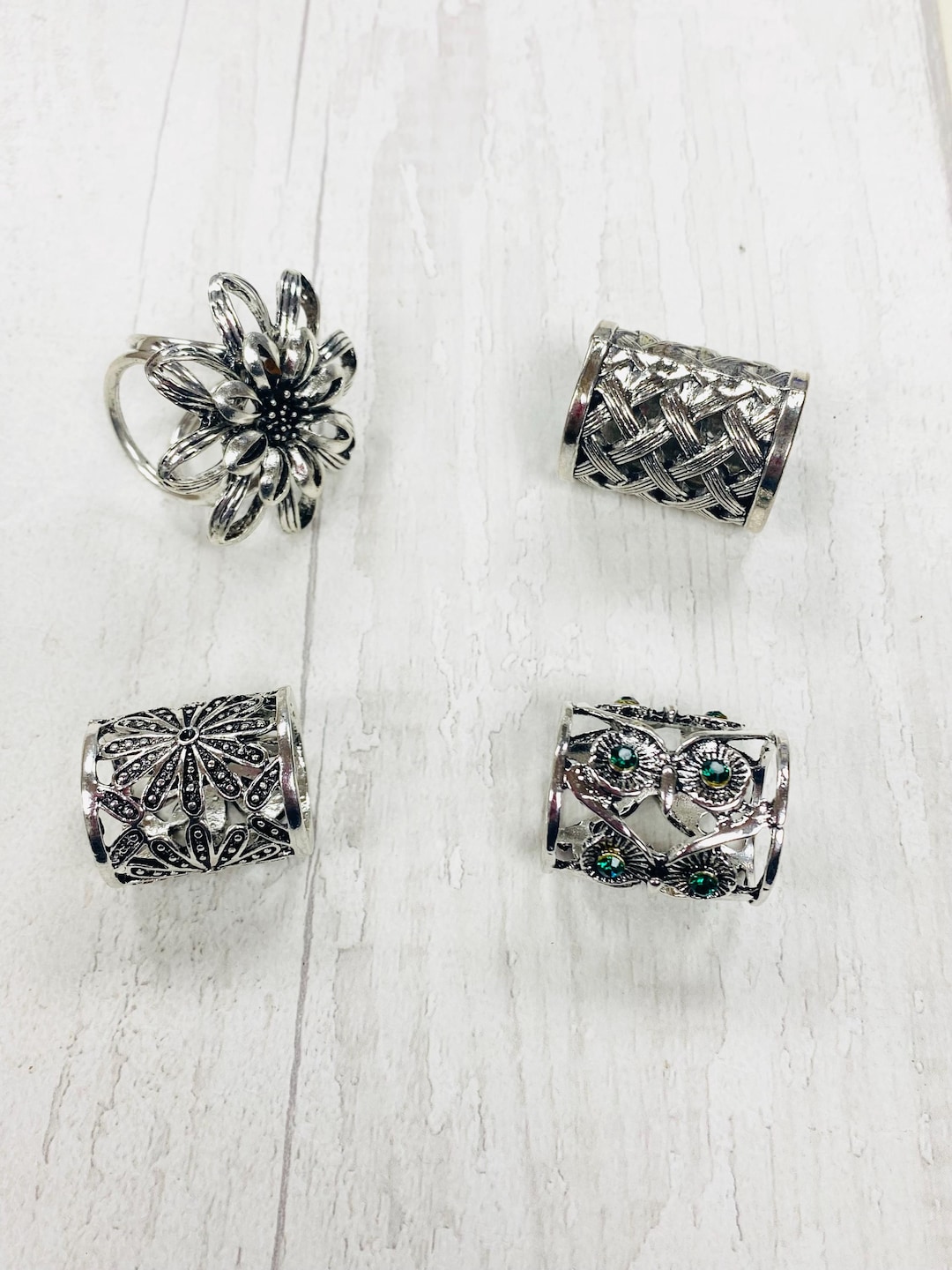 Silver Tube Scarf Bail, Silver Scarf Bail, Scarf Tube, Scarf Ring ...