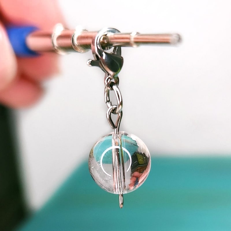 Crystal Ball Charm - Etsy