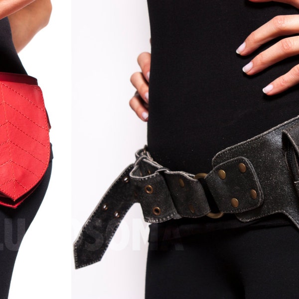 Leather Utility Belt - Etsy