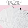 PDF Printable Sewing Worksheet, Project Worksheet, Project Tracker ...