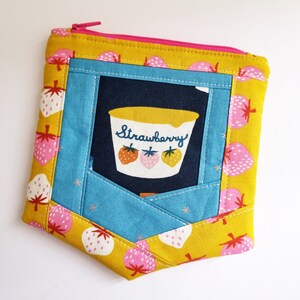 Zippered Pouch PDF Sewing Pattern, Foundation Paper Pieced Pouch ...
