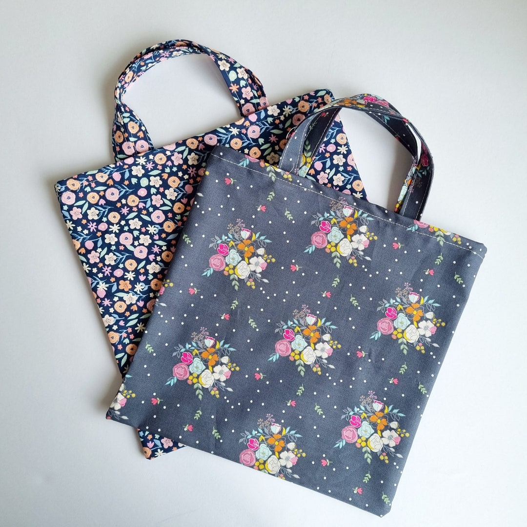 Small Tote Bag PDF Sewing Pattern Project Bag, Halloween Bag, Easter ...